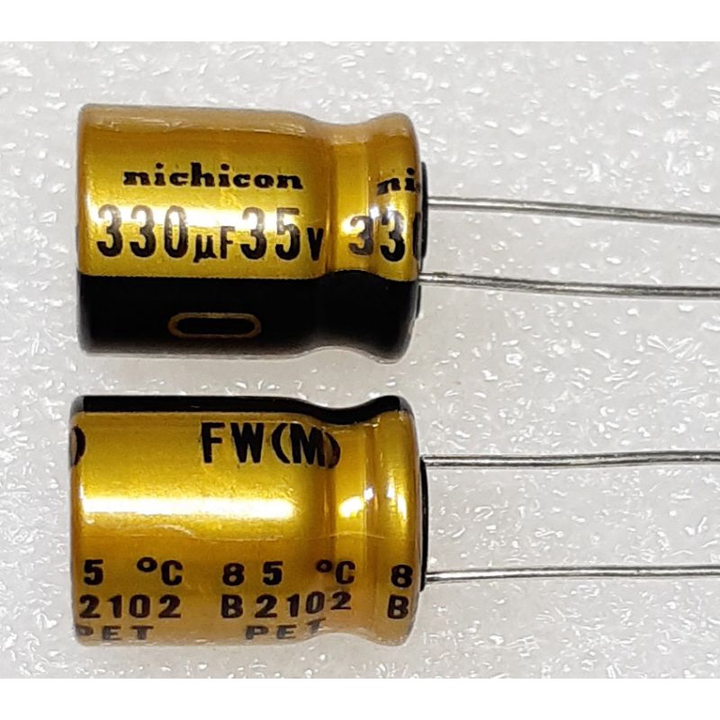 Nichicon FW 330uf 35v capacitor ตัวเก็บประจุ คาปาซิเตอร์ | Shopee Thailand