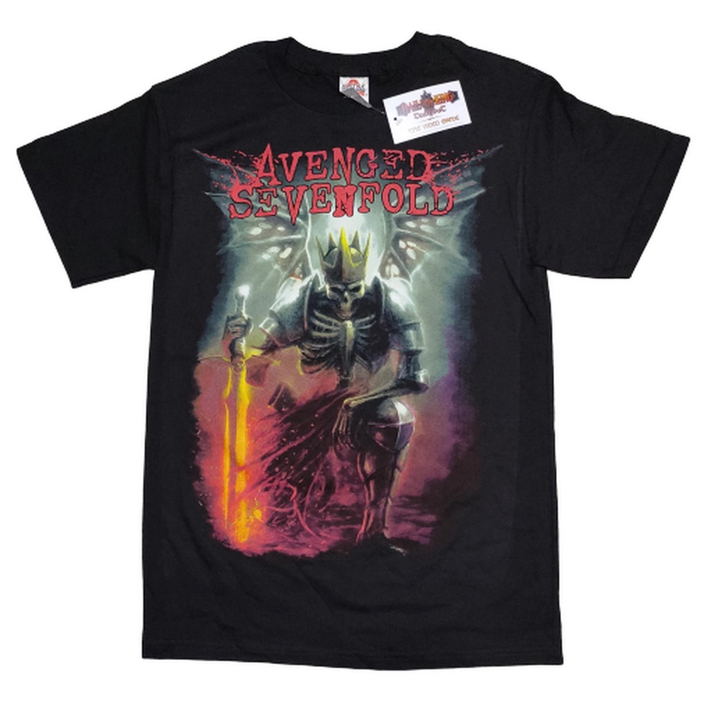 เสื้อวง AVENGED SEVENFOLD Official License | Shopee Thailand