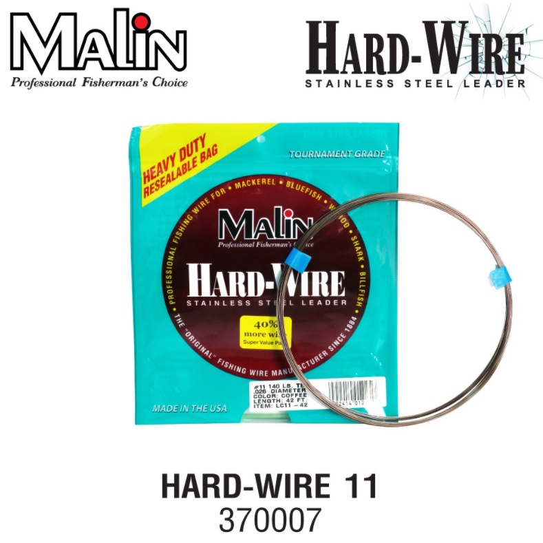 อุปกรณ์ตกปลา แท้จาก MALIN ลวดแข็ง รุ่น HARD-WIRE | Shopee Thailand