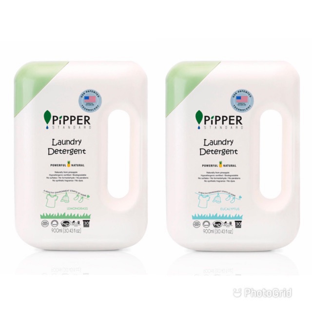 ผลิตภัณฑ์ซักผ้าจากธรรมชาติ PiPPER STANDARD ขวด 900ml | Shopee Thailand