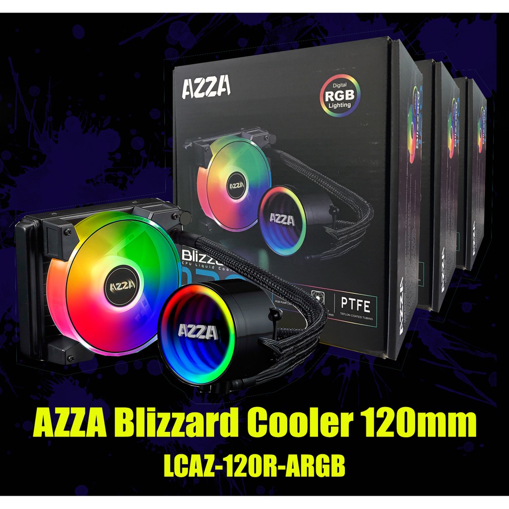 AZZA Blizzard Cooler ARGB LED FAN | Shopee Thailand