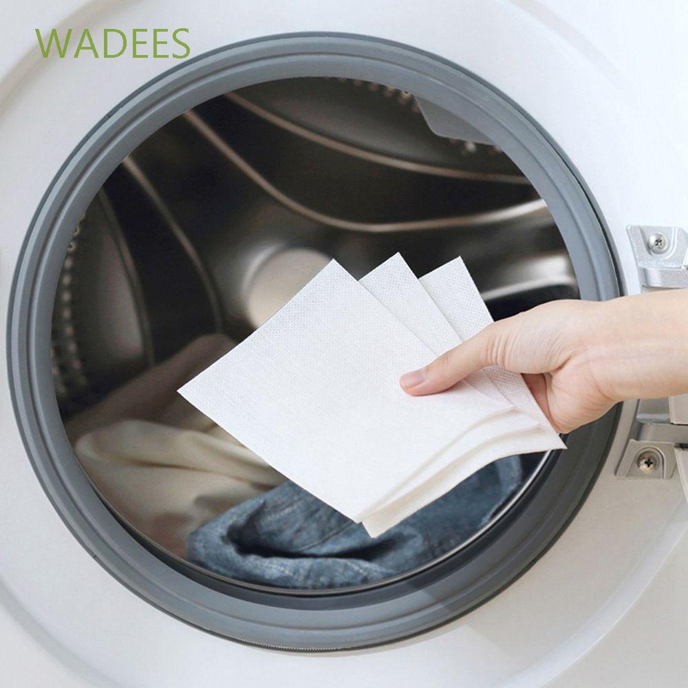 WADEES Color Absorption Color Catcher Sheet Proof Color Laundry Papers Color Absorption Sheet ...