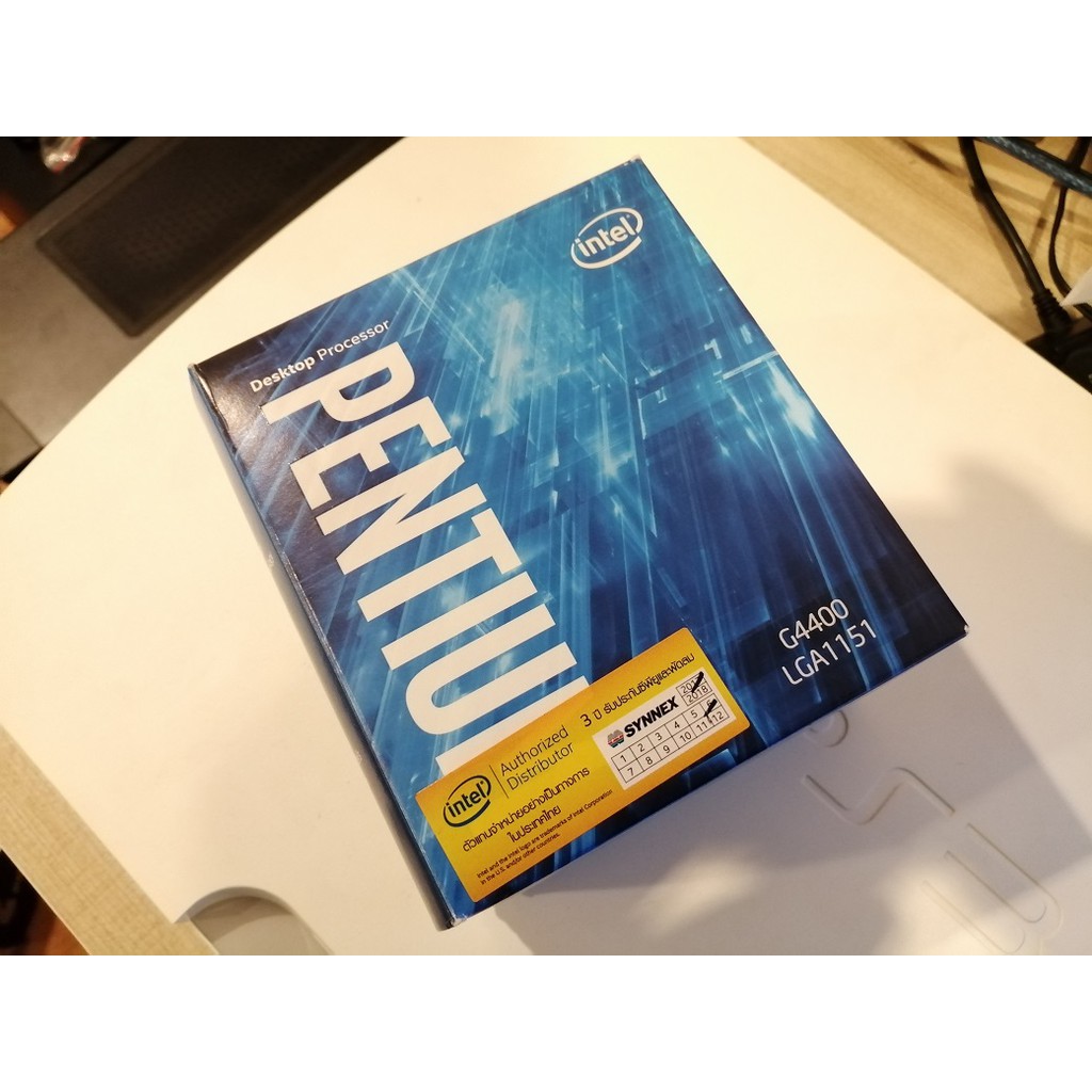 Intel Pentium G4400 LGA 1151 CPU (ยกกล่อง พร้อมพัดลม) | Shopee Thailand