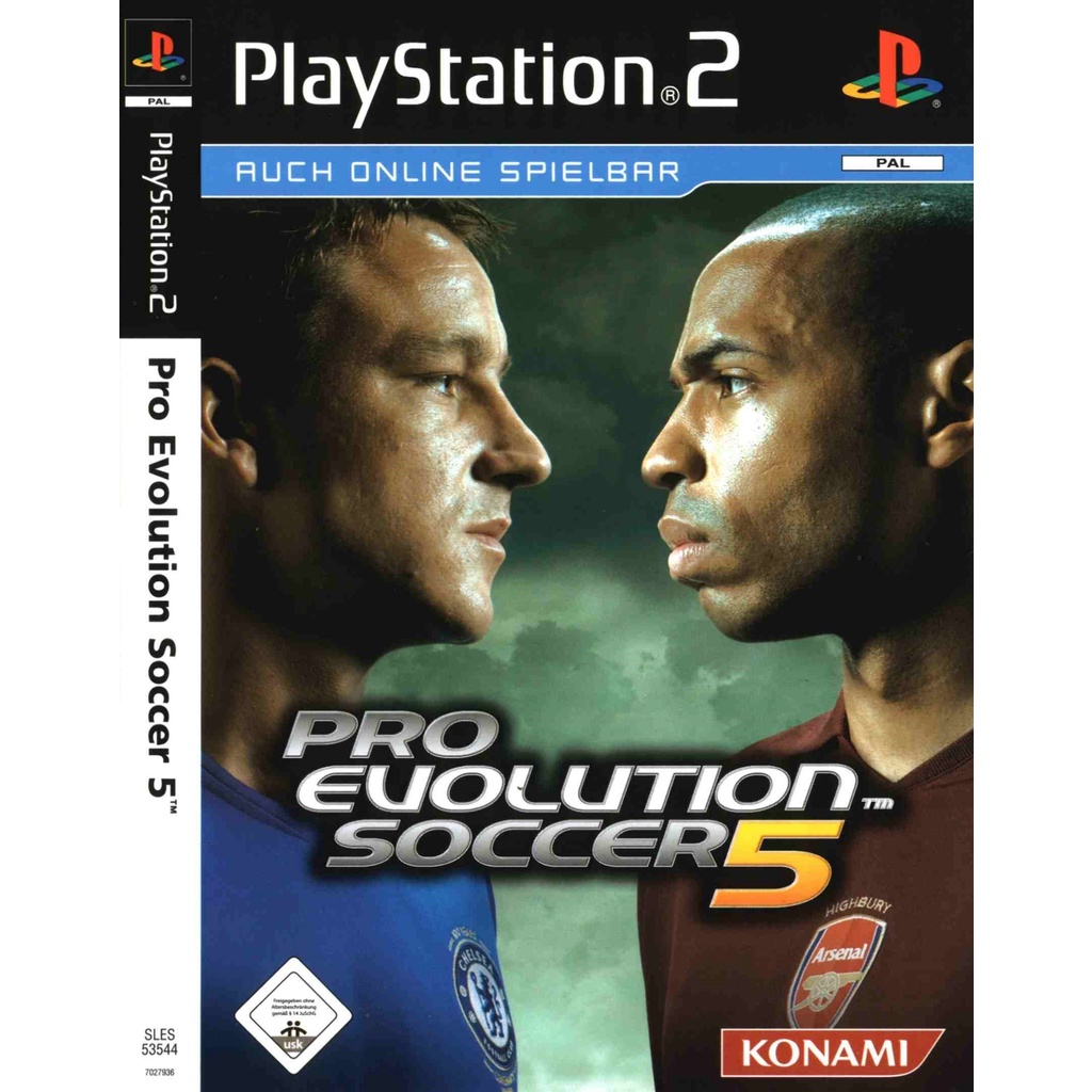 แผ่นเกมส์ PES 5 Pro Evolution Soccer 5 PS2 Playstation 2 คุณภาพสูง ราคาถูก | Shopee Thailand