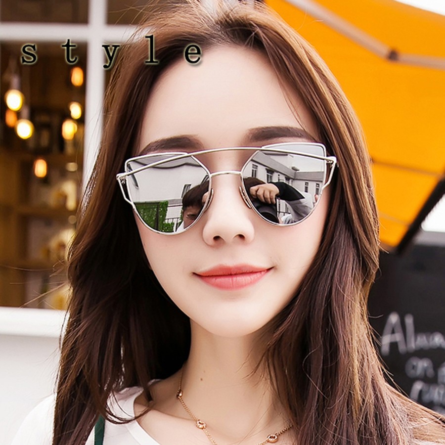 แว่นกันแดดผู้หญิง แว่นตาแฟชั่น แว่นตาเกาหลี รุ่น LG-058 | Shopee Thailand