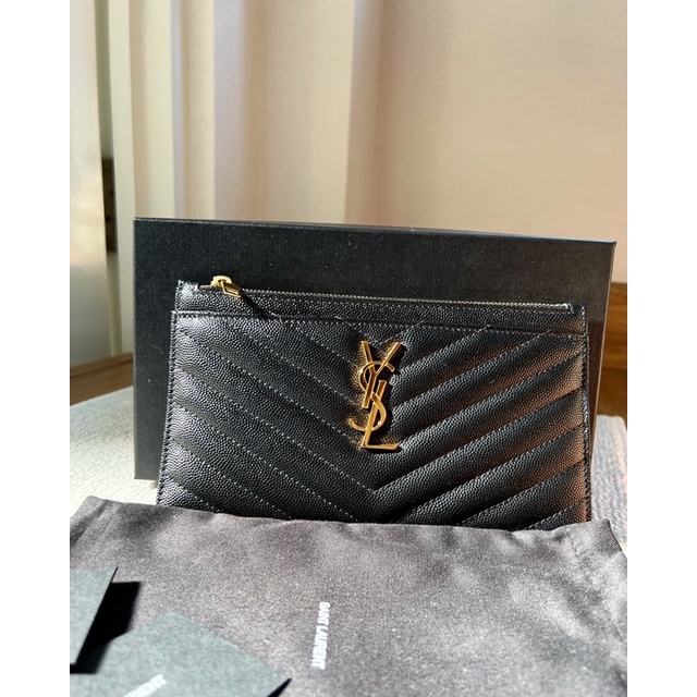 YSL clutch ของแท้ ใหม่มากที่สุด | Shopee Thailand