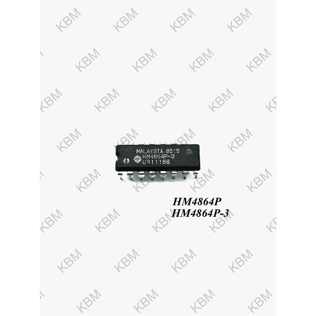 Integrated Circuit (IC) HM4864P HM6116 HM9102A HM9203 | Shopee Thailand