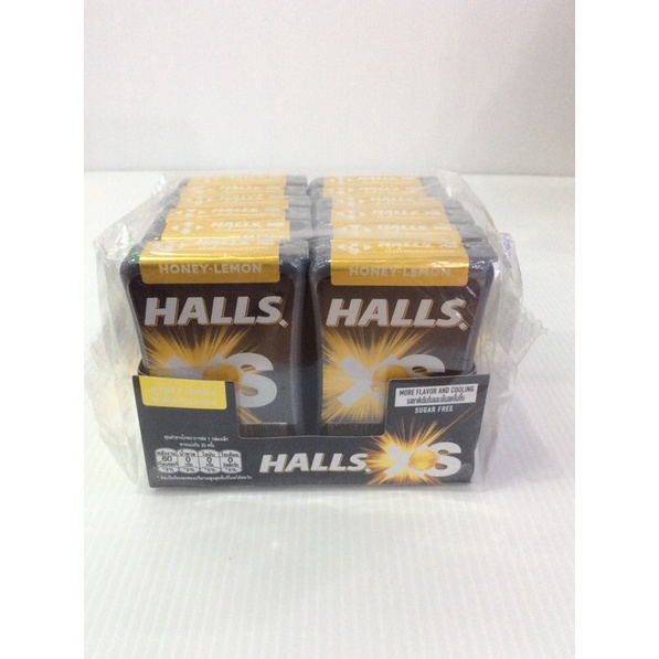 HALLS. XS (ฮอลล์ เอ็กซ์เอส)1แพ็ค 12 กล่อง | Shopee Thailand