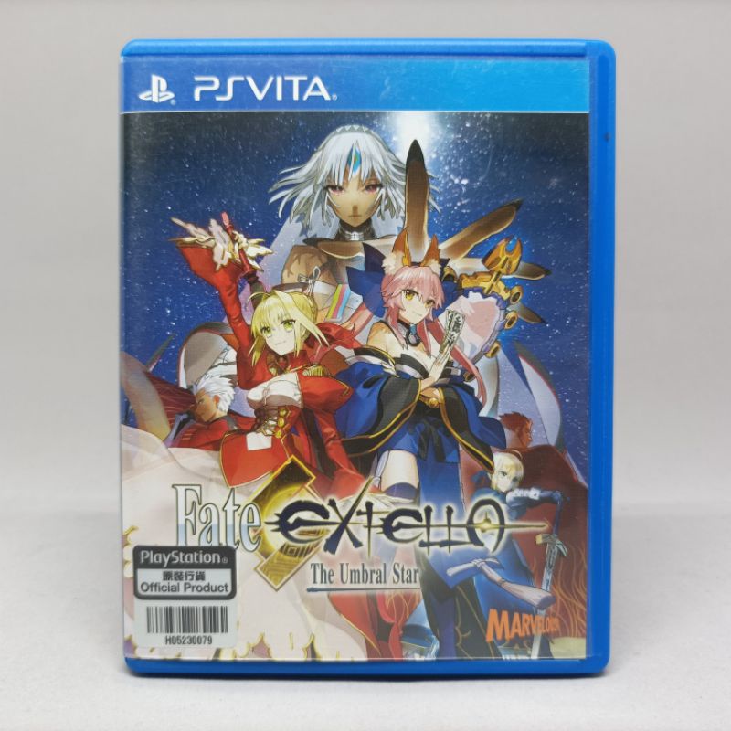 Fate Extella The Umbral Star PS Vita | แผ่นเกมเพลสเตชั่นวีต้า แท้ ...