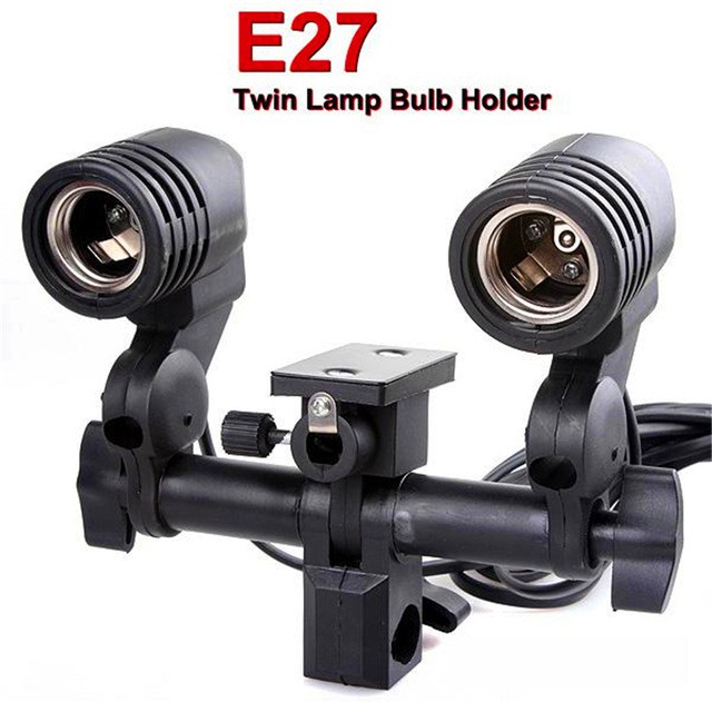 Dual-Head E27 Socket | Shopee Thailand