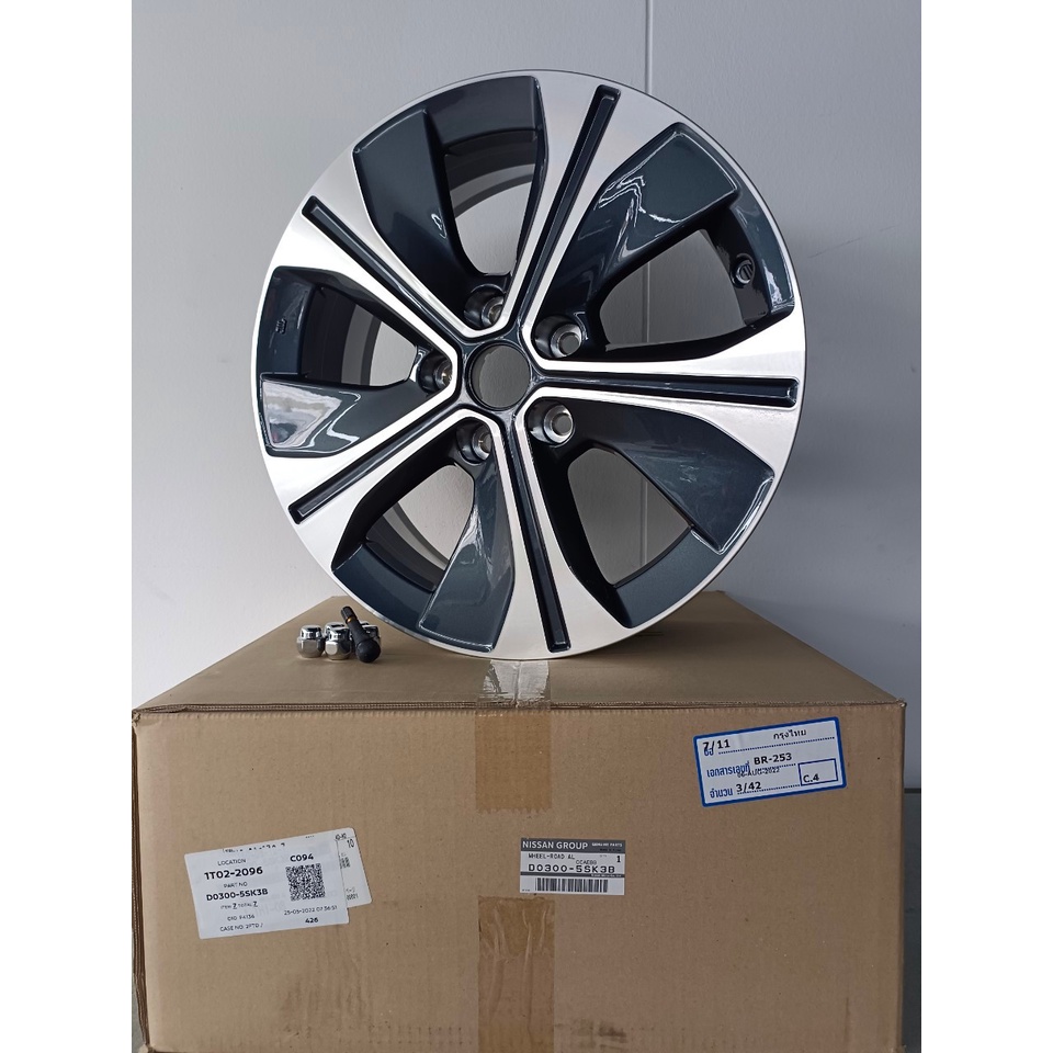 ล้อแม็ก NISSAN LEAF ขนาด 17X6 (อะไหล่แท้ NISSAN) D0300-5SK3B | Shopee ...