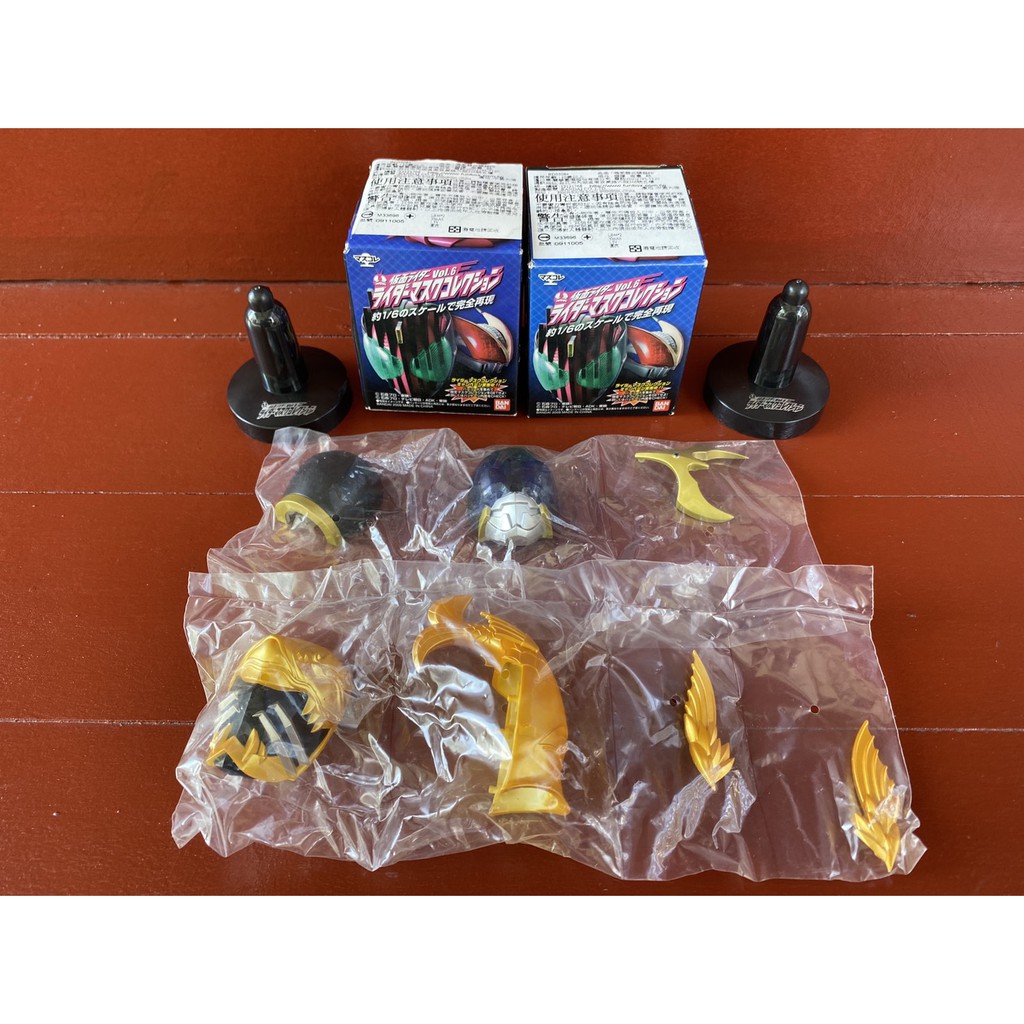 BANDAI : MASK RIDER : 1/6 RIDER MASK COLLCETION VOL.6 หัวมดแดง 1/6 ชุด ...