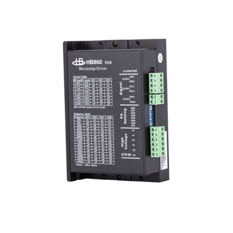 HB860C MicroStep Driver 18VAC-80VAC มีพัดลมระบายความร้อนในตัว (รับ ...