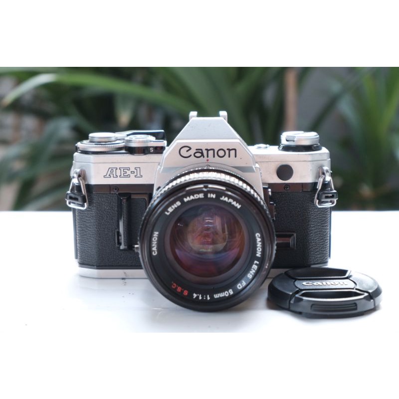 canon ae1 silver + canon ssc 50mm f1.4 | Shopee Thailand