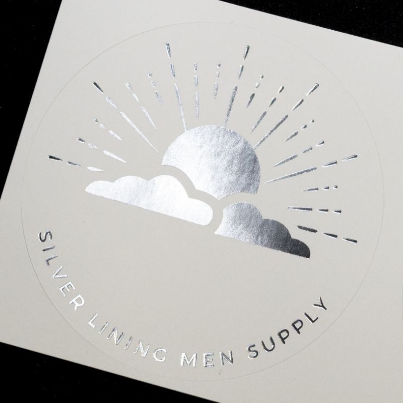 Silver Lining Men Supply Stickers | Shopee Thailand