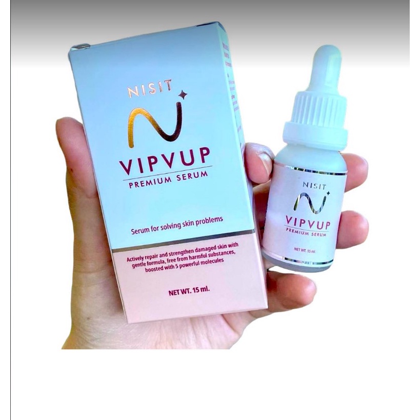 Nisit Vipvup นิสิต วิบวับ พรีเมี่ยม เซรั่มขนาด 15 ml. | Shopee Thailand