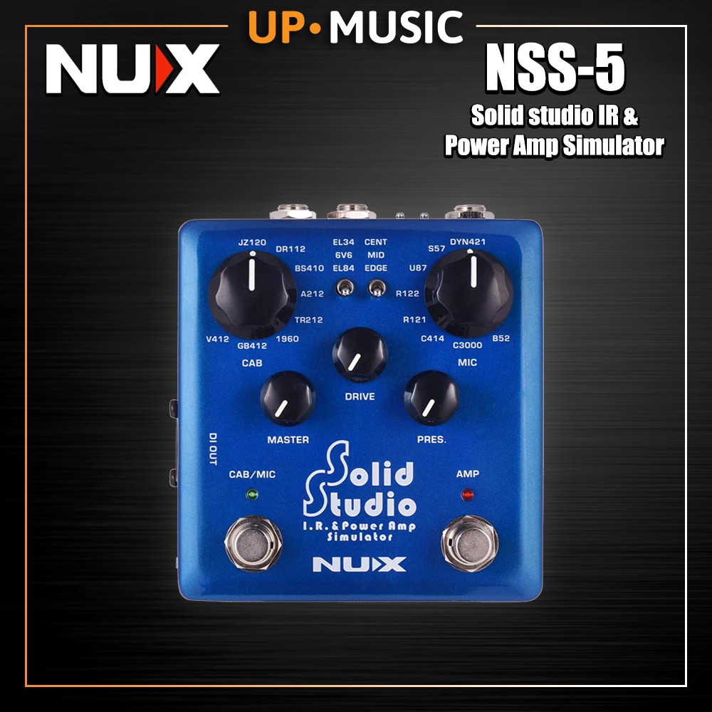 NUX NSS-5 Solid studio IR & Power Amp simulator | Shopee Thailand