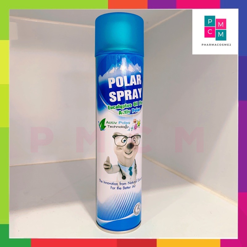 Polar Spray 280ml. (ขวดใหญ่) โพลาร์ สเปรย์ สเปรย์ปรับอากาศ กลิ่น ...