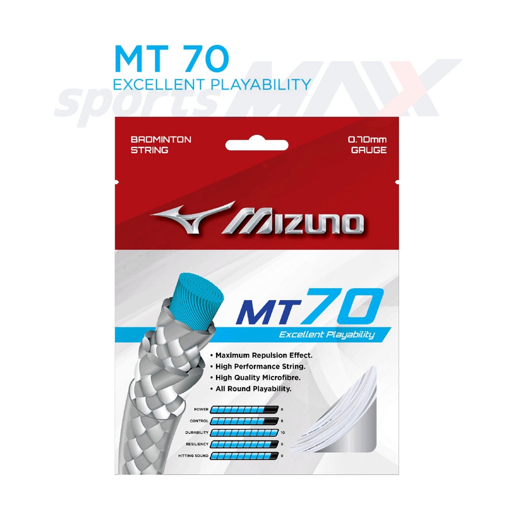 เอ็นแบดมินตัน Mizuno MT70 Badminton Strings (0.70 Mm) | Shopee Thailand