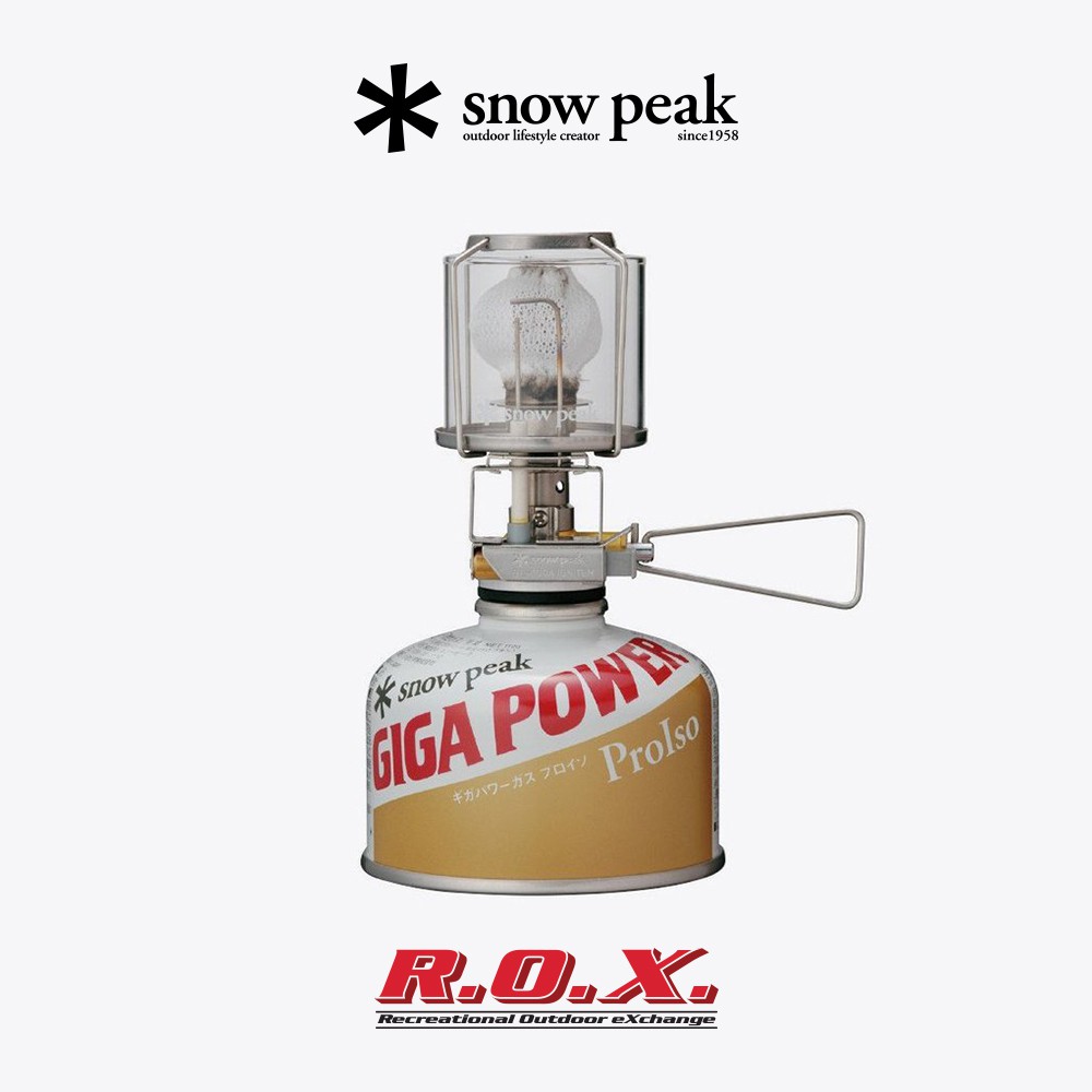 SNOW PEAK GIGAPOWER LANTERN AUTO RENEWAL ตะเกียงแก๊ส ตะเกียงตั่งโต๊ะ ...