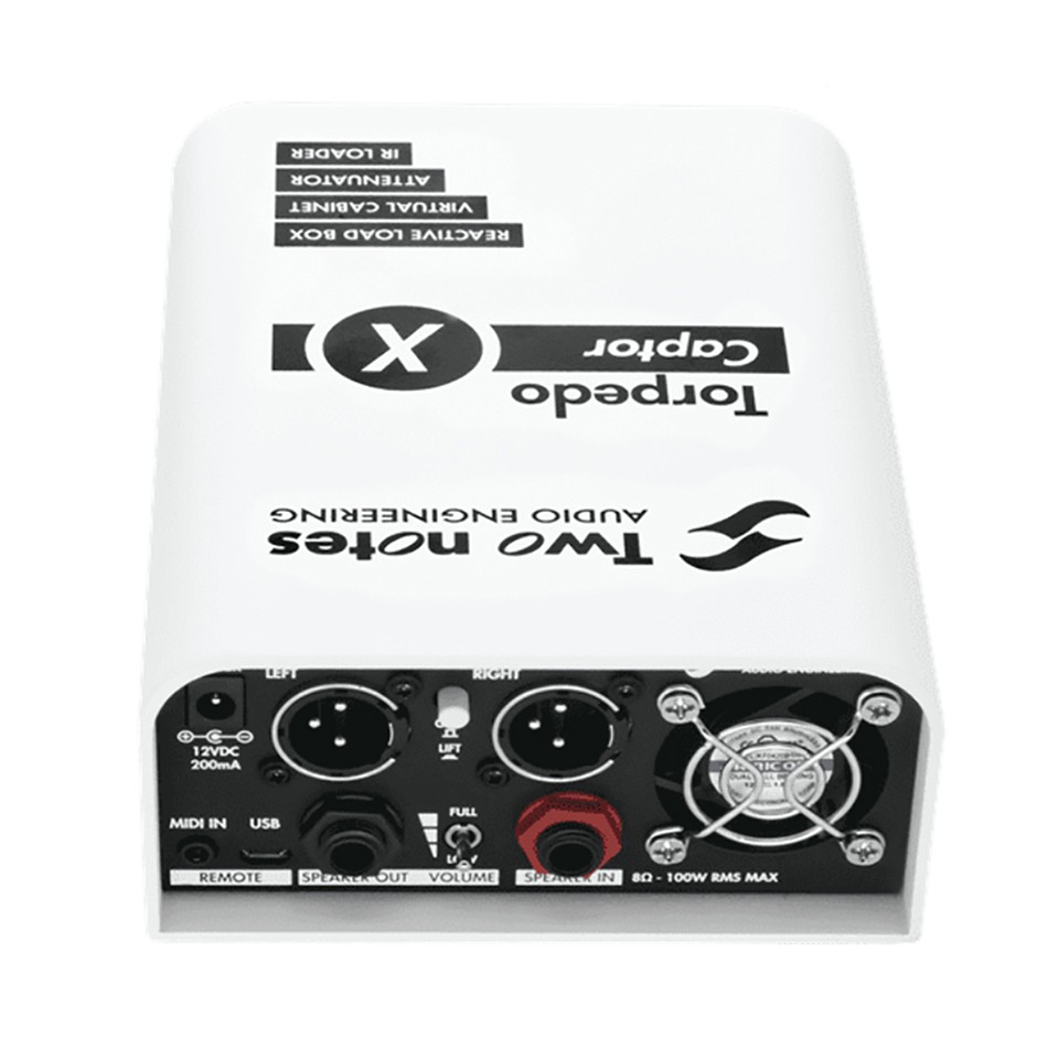 Two Notes Torpedo Captor X Reactive Loadbox DI and Two Notes Torpedo Captor X Reactive Loadbox DI and