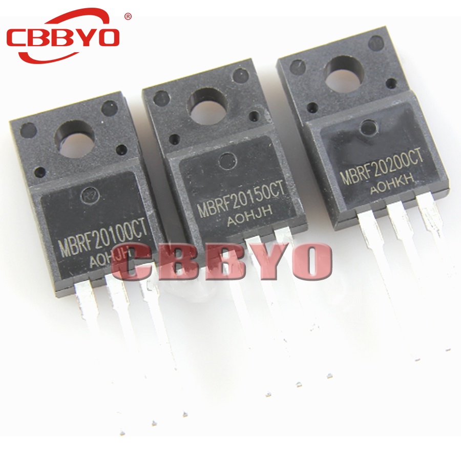 วงจรรวม MBRF20200CT TO-220F MBRF20200 MBRF10100CT MBRF10150CT ...