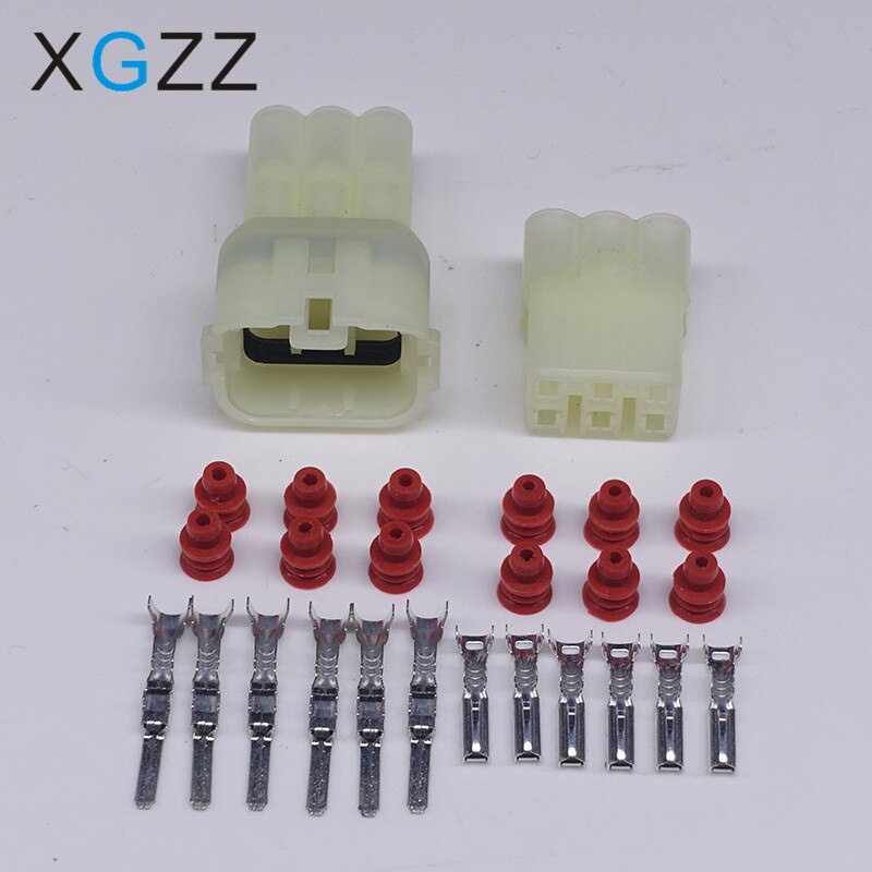 Sumitomo ตัวเชื่อมต่อไฟฟ้า ตัวเมีย และตัวผู้ 6 Pin HM 090 6189-6171 ...