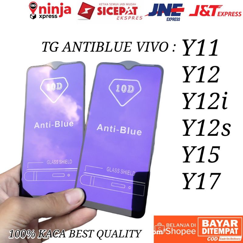 กระจกนิรภัย Tg Anti-blue Glass VIVO Y11 Y12 Y12i Y12S Y15 Y17 / ป้องกัน ...