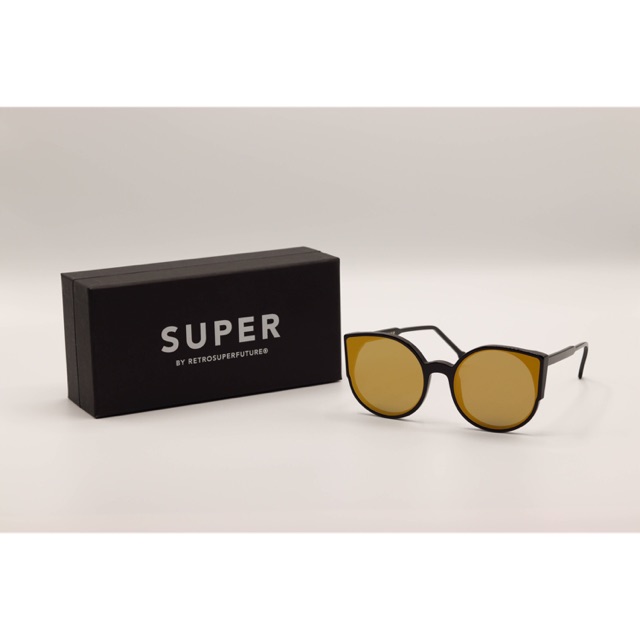 แว่น SUPER by RETROSUPERFUTURE รุ่น Lucia gold | Shopee Thailand