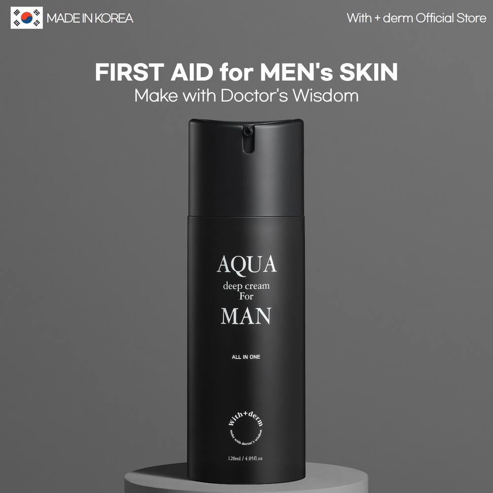 All in One Aqua Deep Cream for MAN / Made in Korea | Shopee Thailand