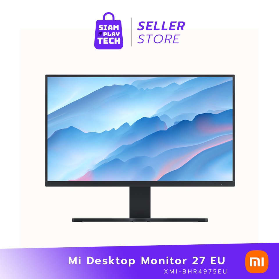 XIAOMI MI DESKTOP MONITOR 27'' EU จอคอมพิวเตอร์ Full HD IPS | Shopee ...