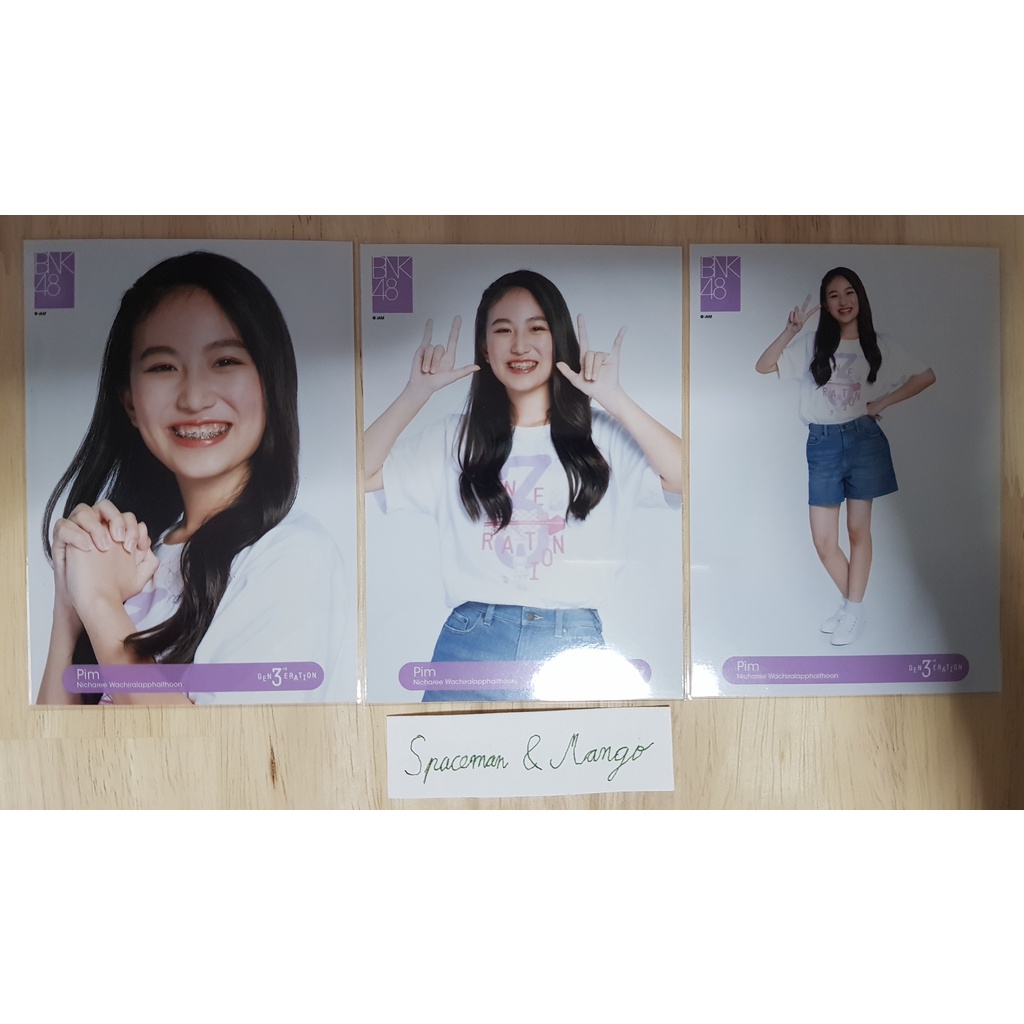 BNK48 Gen3 debut photoset Pim(พิม) Fullset Close/Half/Full-body ...