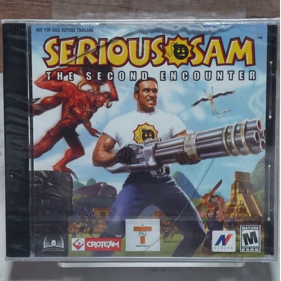 Serious Sam:The Second Encounter ลิขสิทธิ์แท้ ปกกล่องภาษาไทย (PC ...