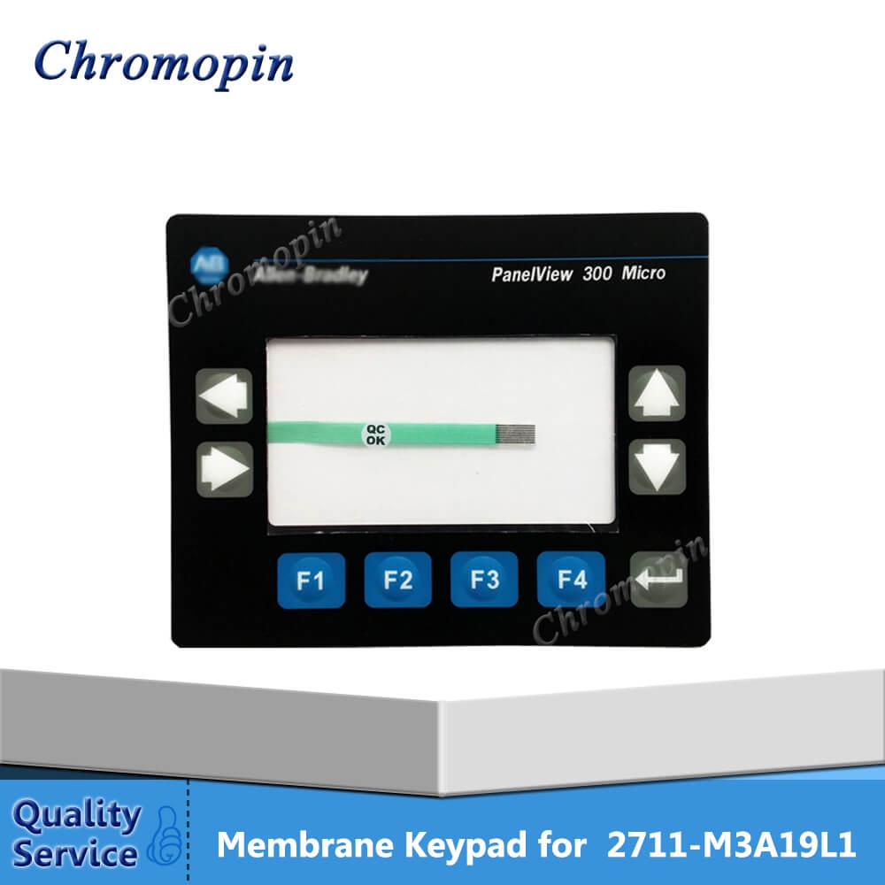 แป้นพิมพ์เมมเบรนสําหรับ AB 2711-M3A18L1 2711-M3A19L1 2711-M3A19L1 2711 ...