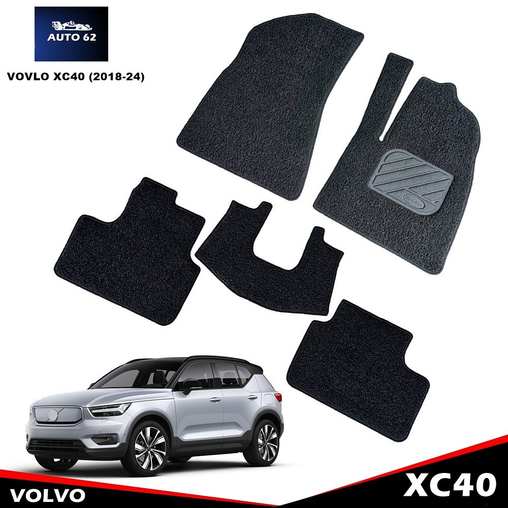 พรมดักฝุ่นรถยนต์ VOLVO XC40 ปี2018-24 , VOLVO C40 , EX40 , EC40 พรมดัก ...