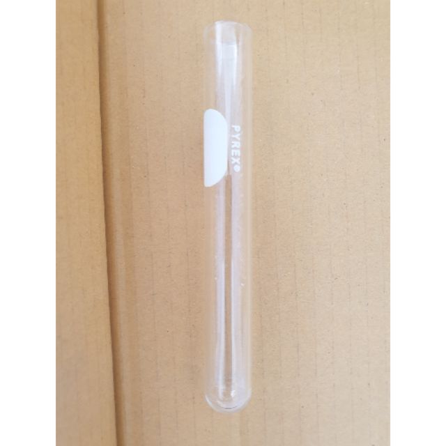 หลอดทดลองทนไฟ Pyrex test tube 9820 ขนาด 20×150, 20×170, 15×125, 15× ...
