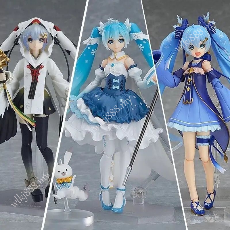 โมเดลตุ๊กตาฟิกเกอร์ Hatsune Miku Figma EX-054 014 EX-37 ของเล่นสําหรับ ...