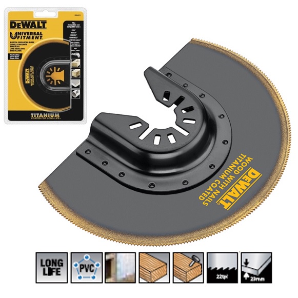 DEWALT ใบมัลติทูล DWA4203, DWA4205, DWA4206, DWA4209, DWA4213, DWA4215 ...