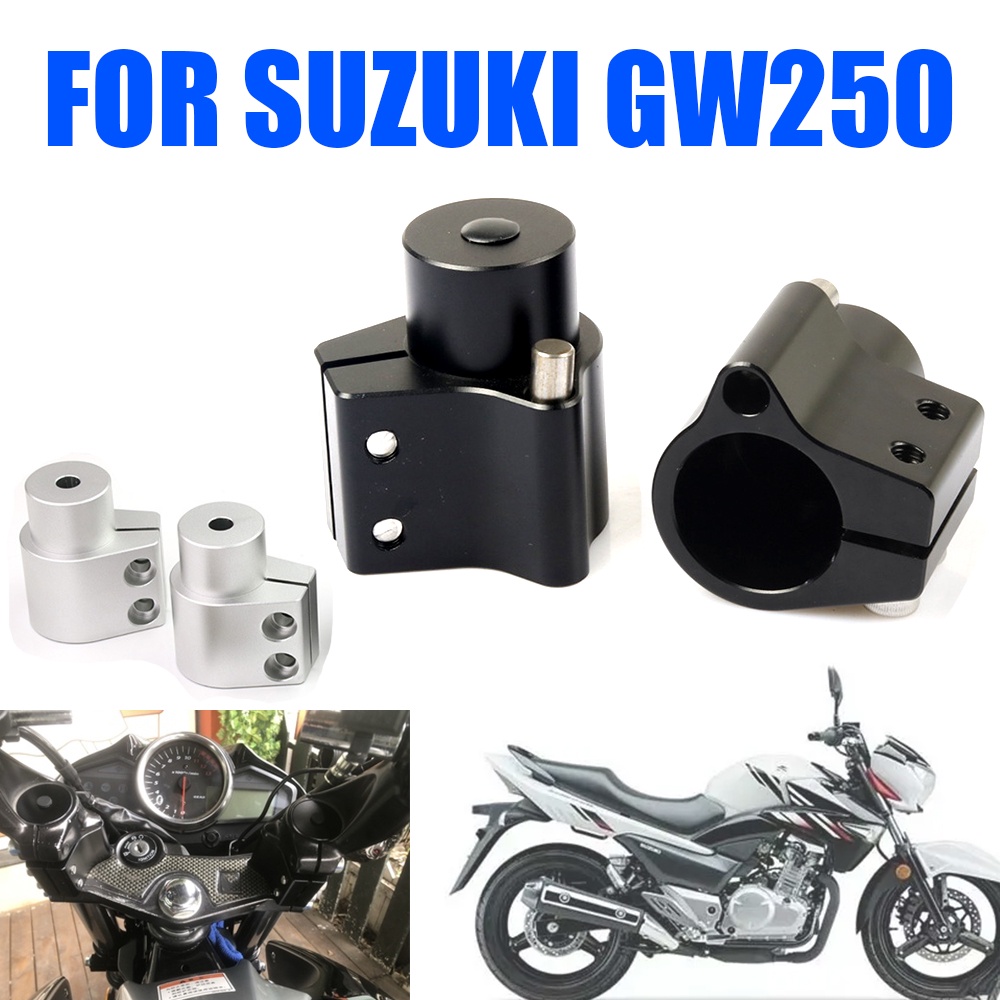 Motorcycle Accessories Handle Bar Clamp Raised Extend Handlebar Mount ...