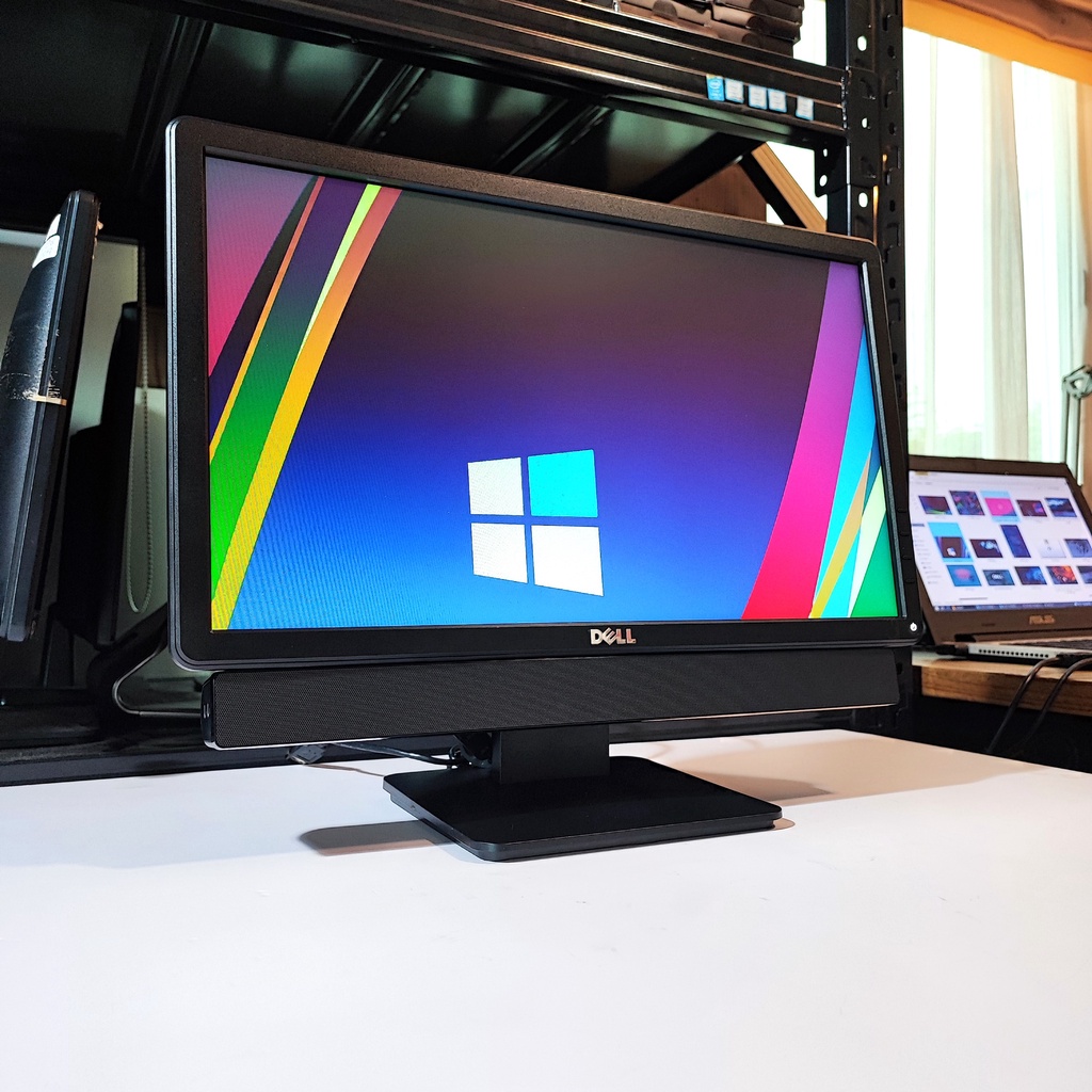 จอคอมพิวเตอร์ DELL E1914Hf 18.5" Wide Screen ขนาด 18.5 นิ้ว มี Sound ...