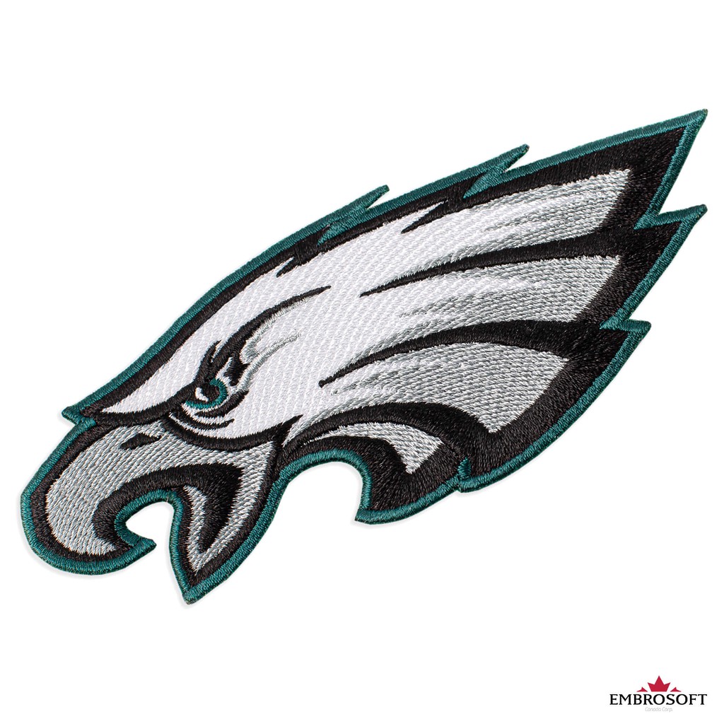 Philadelphia Eagles ฟิลาเดลเฟีย อีเกิลส์ ป้ายติดเสื้อแจ็คเก็ต อาร์ม ...