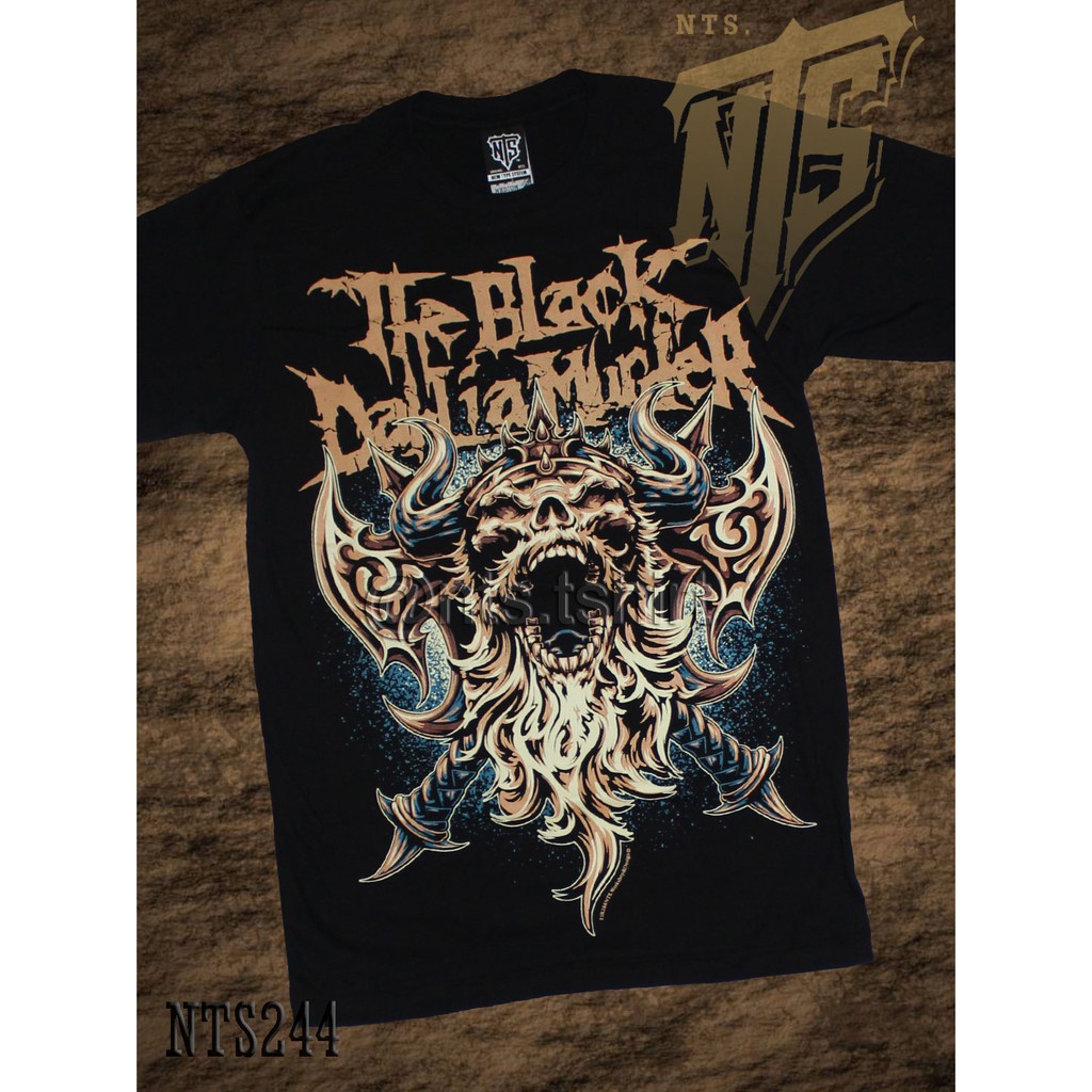 NTS 244 The Black Dahlia murder ROCK เสื้อยืดเสื้อวงสกรีนลายอย่างดีผ้าหนานุ่มไม่หดไม่ย้วย NTS T ...