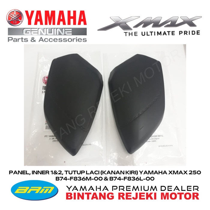 แผง, ภายใน 1&2, DRAWER COVER (RIGHT LEFT) YAMAHA XMAX 250 | Shopee Thailand