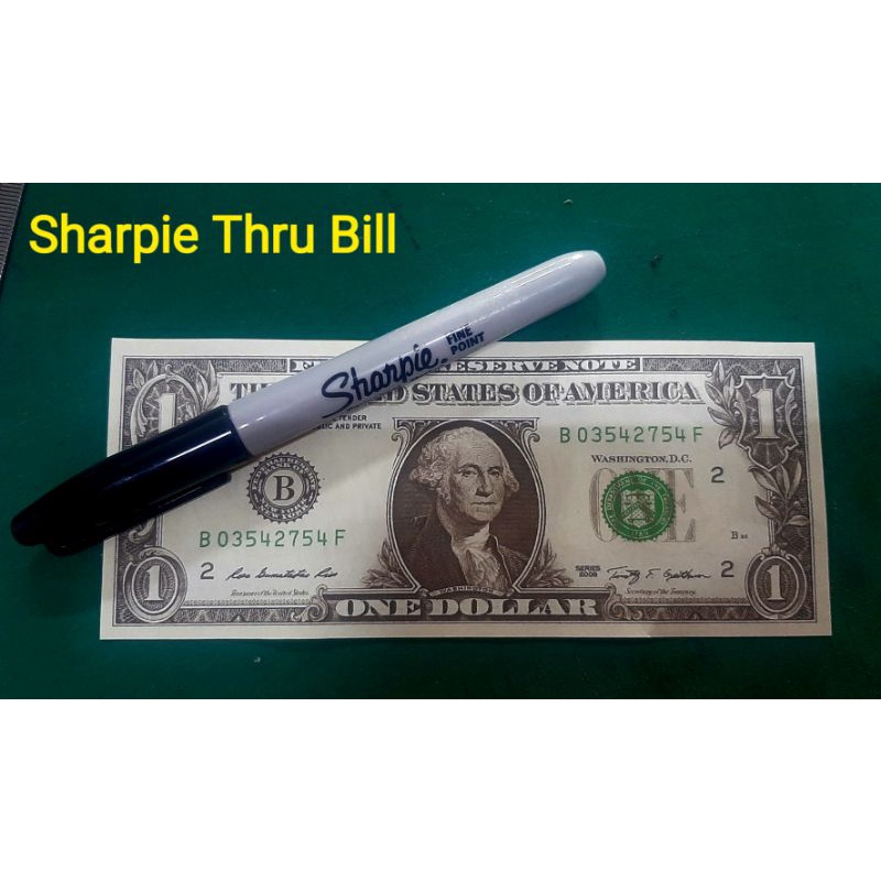 มายากลปากกาSharpieทะบุแบงค์ดอลลาร์ | Shopee Thailand