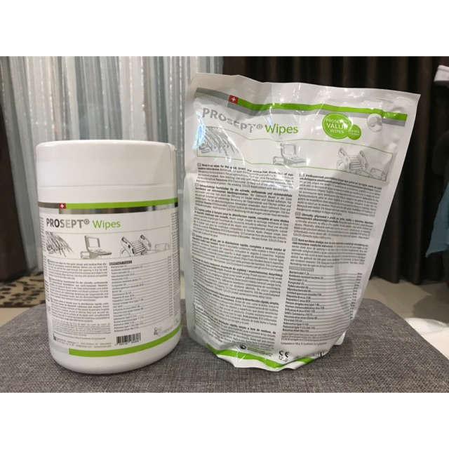 Alcohol pad PROSEPT Wipes ผ้าชุบแอลกอฮอล์ ฆ่าเชื้อโรค | Shopee Thailand