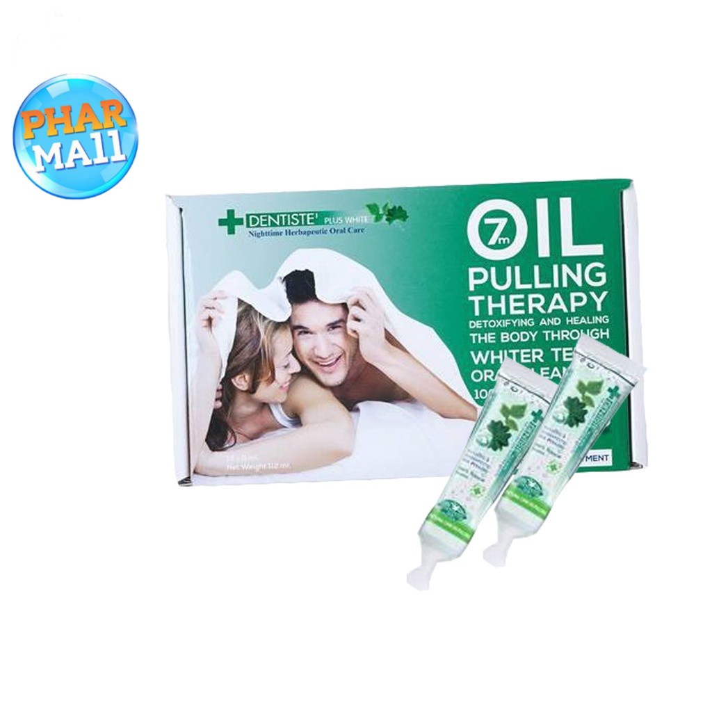 DENTISTE MIRACLE OIL PULLING 8MLX14/กล่อง เดนทิสเต้ ออยล์ดูดเซลล์ ...