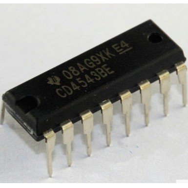 CD4543BE CD4543 4543 4543BE BCD to 7 Segment | Shopee Thailand