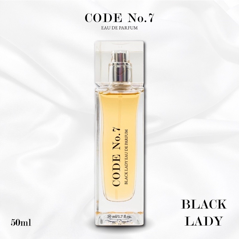 Code No.7 น้ำหอม Eau De Parfum (EDP) กลิ่น Black Lady ขนาด 50 ml. Black Lady : เซ็กซี่เบาๆ มี ...
