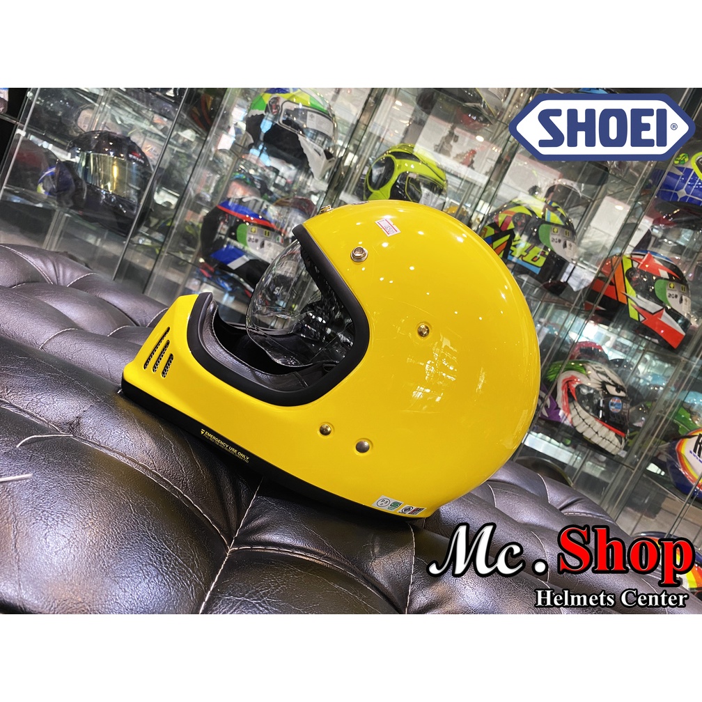 หมวกกันน็อค SHOEI EX-ZERO BRILLIANT YELLOW | Shopee Thailand