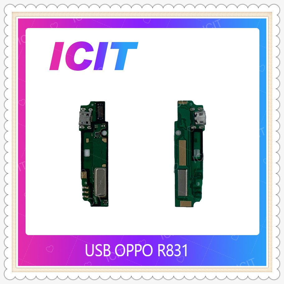 USB OPPO R831 อะไหล่สายแพรตูดชาร์จ แพรก้นชาร์จ Charging Connector Port ...